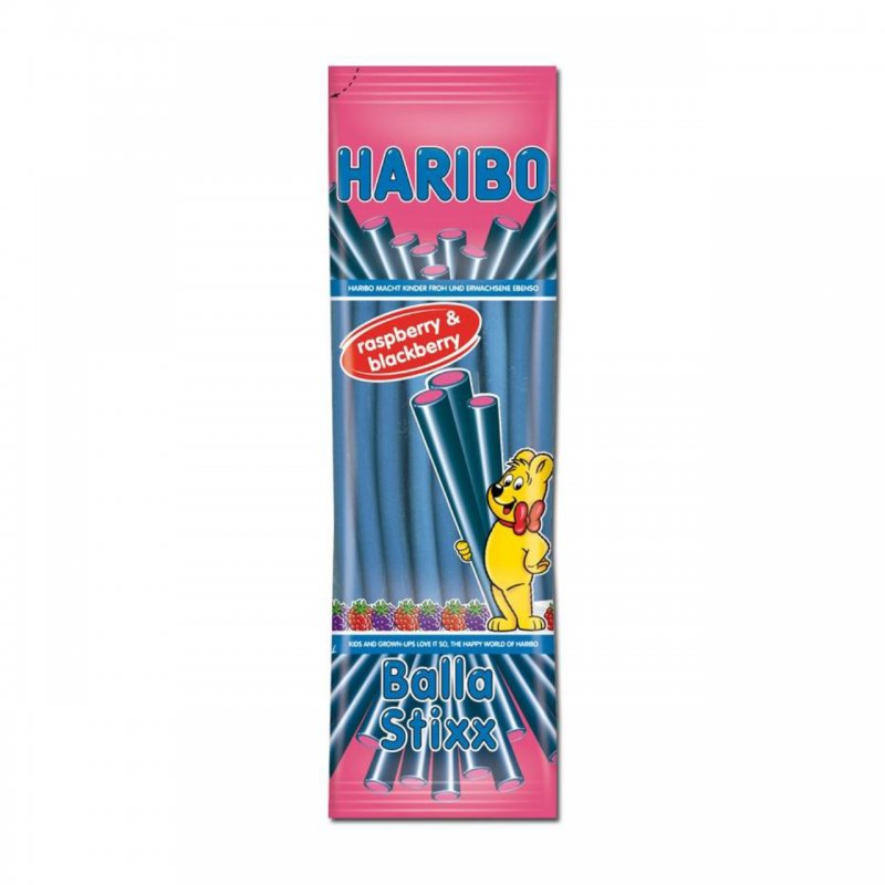 Haribo ζελεδάκια Balla Stixx raspberry blackberry βατόμουρο - 24hr.gr ...