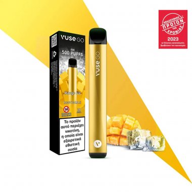 VUSE GO Vape Pen ηλεκτρονικό τσιγάρο μιας χρήσης Mango ICE 20mg - 24hr ...