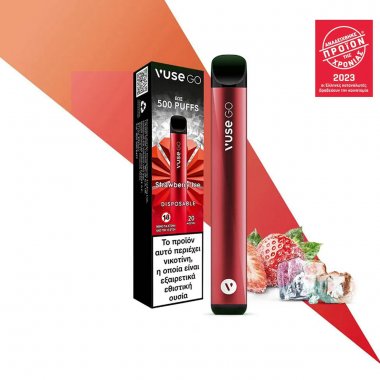 VUSE GO Vape Pen ηλεκτρονικό τσιγάρο μιας χρήσης Strawberry ICE 20mg ...