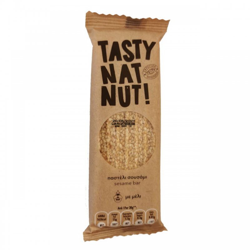 Tasty Nat Nut παστέλι σουσάμι με μέλι - 24hr.gr το delivery super ...